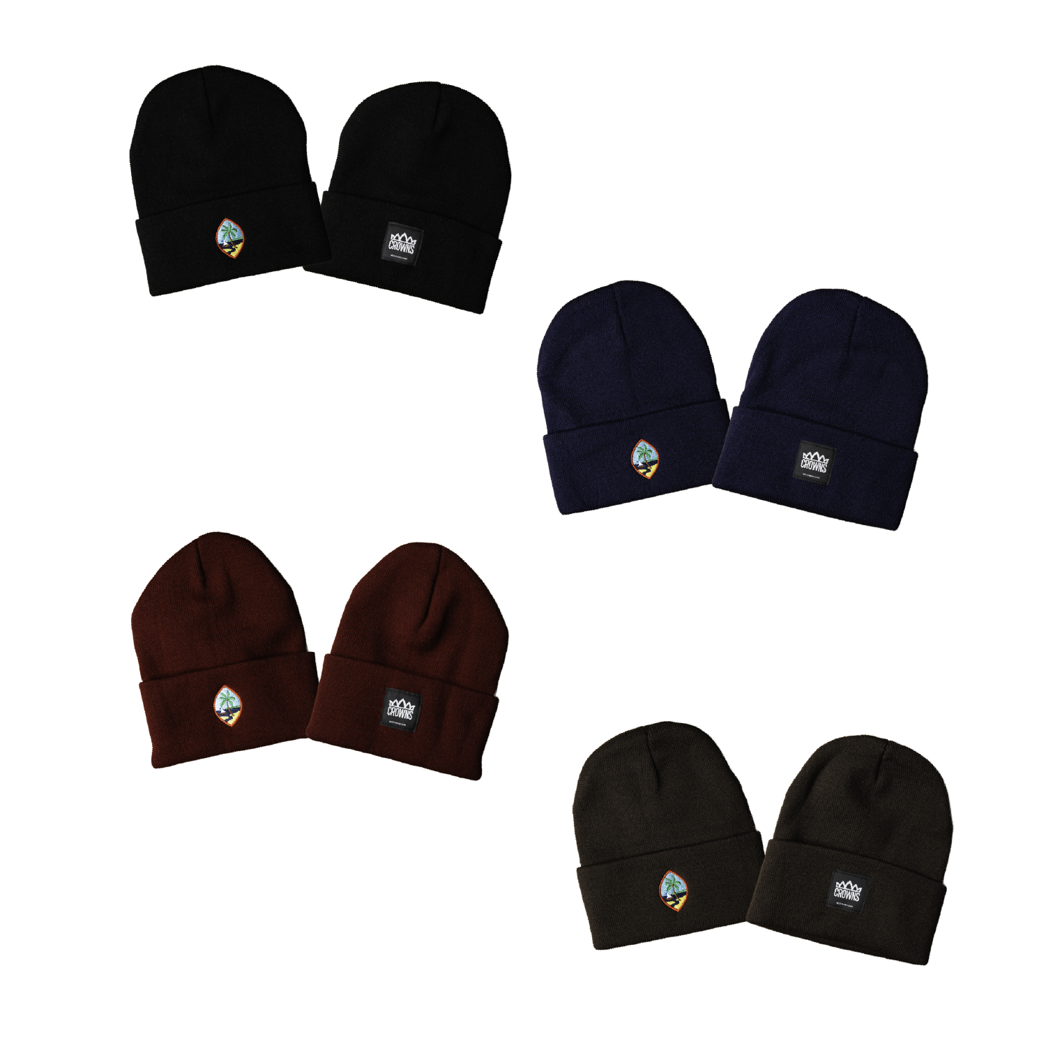 GU Seal Beanie – Crowns Guam