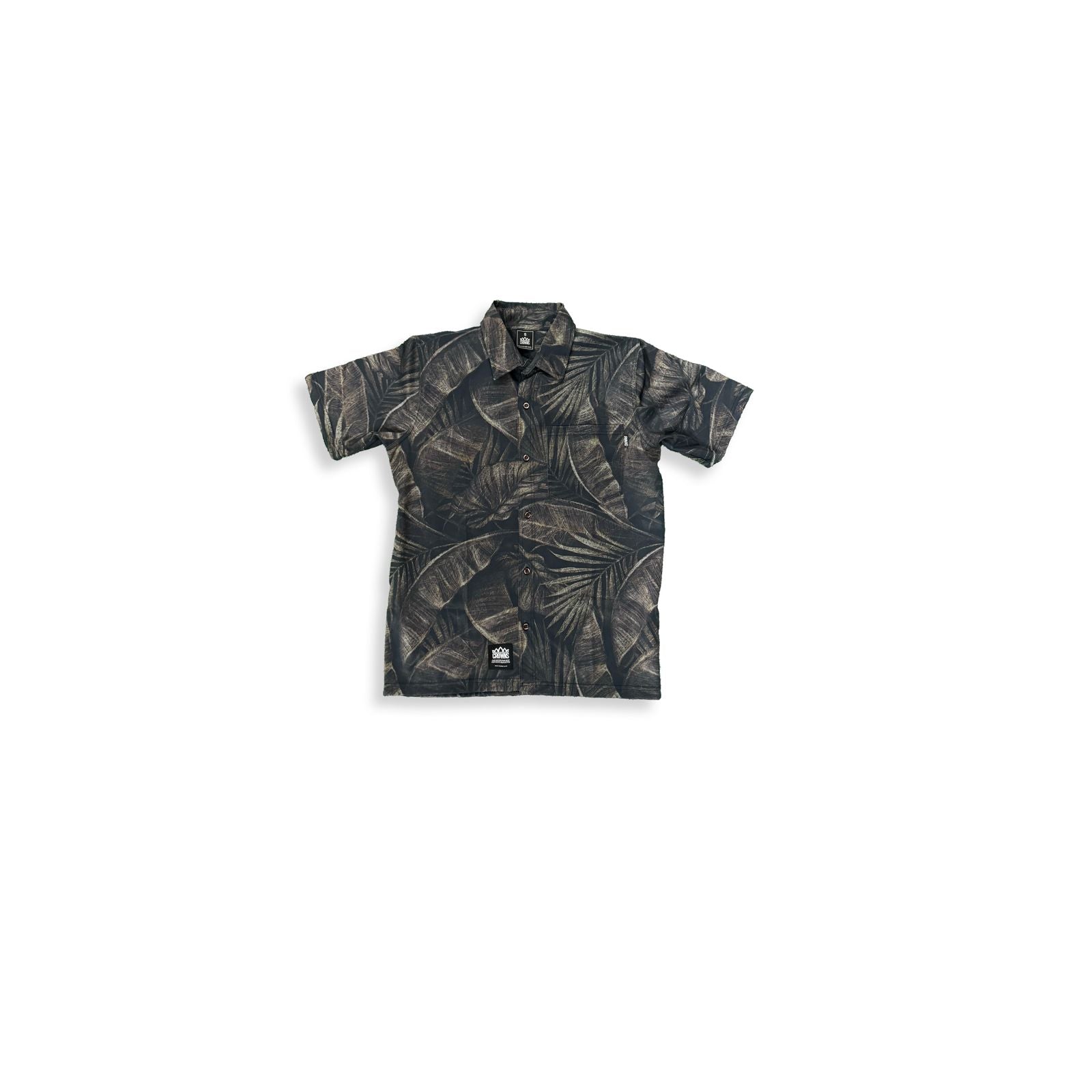 Hagåsas Button Up - Chukulåti (Brown) – Crowns Guam