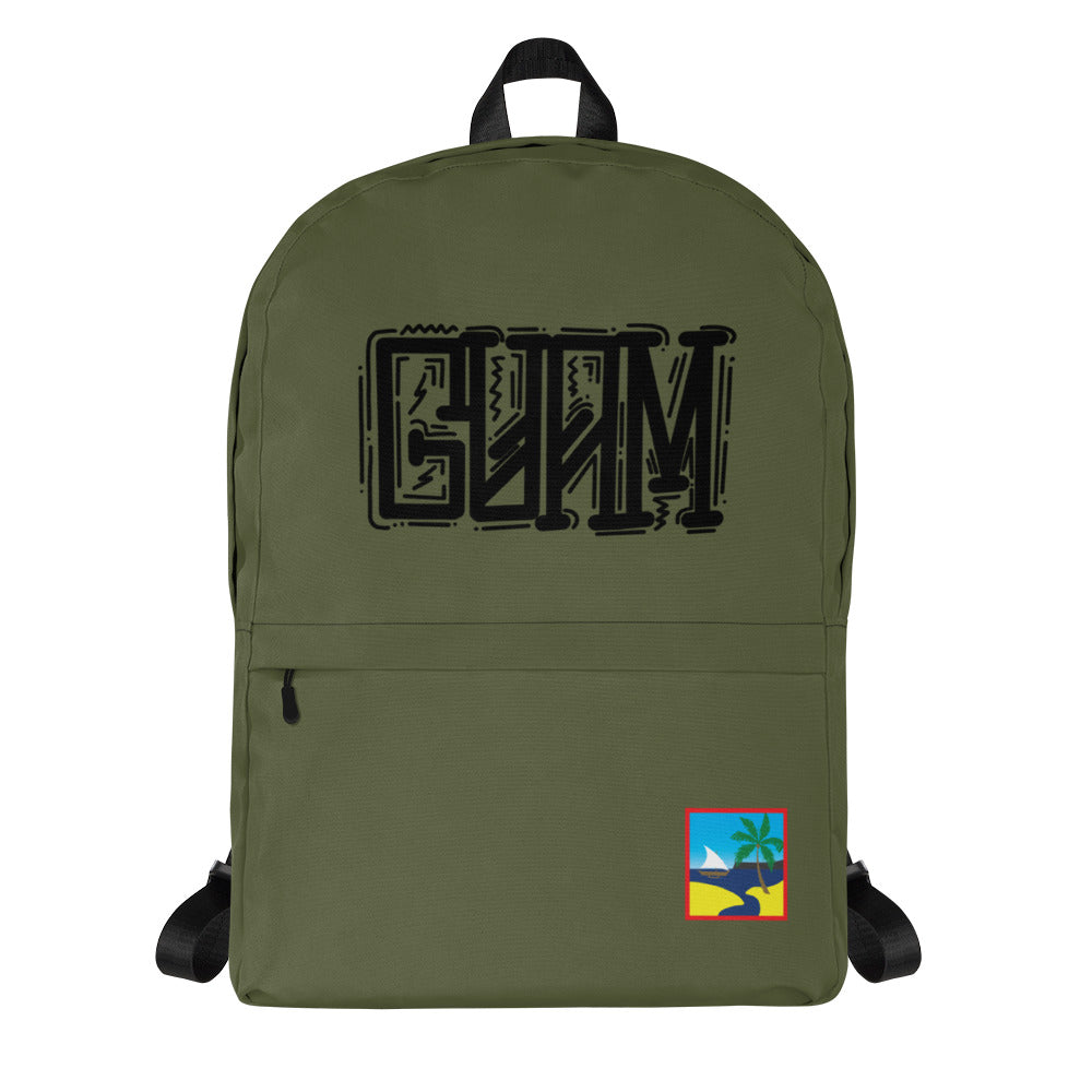GUAM Backpack : Olive (Made to Order) – Crowns Guam